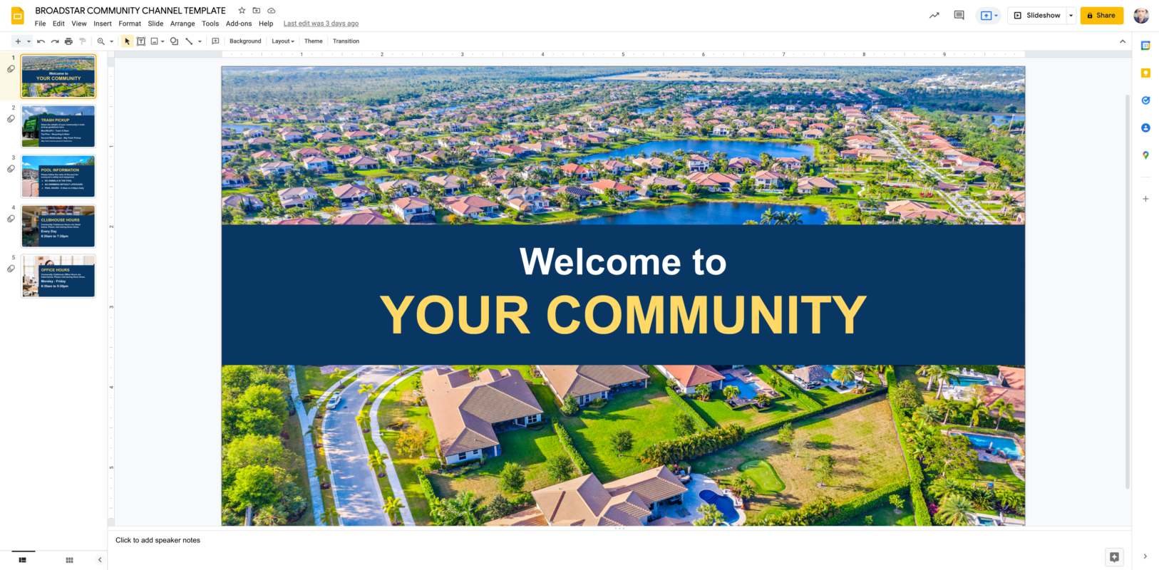 Community Channel - Broadstar